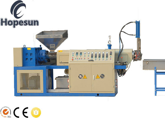 ABS PP PS Plastic Granule Making Machine / Single Screw Extruder Machine