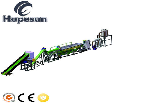 Granulator Plastic Bottle Recycling Machine With Automatic Feeding System